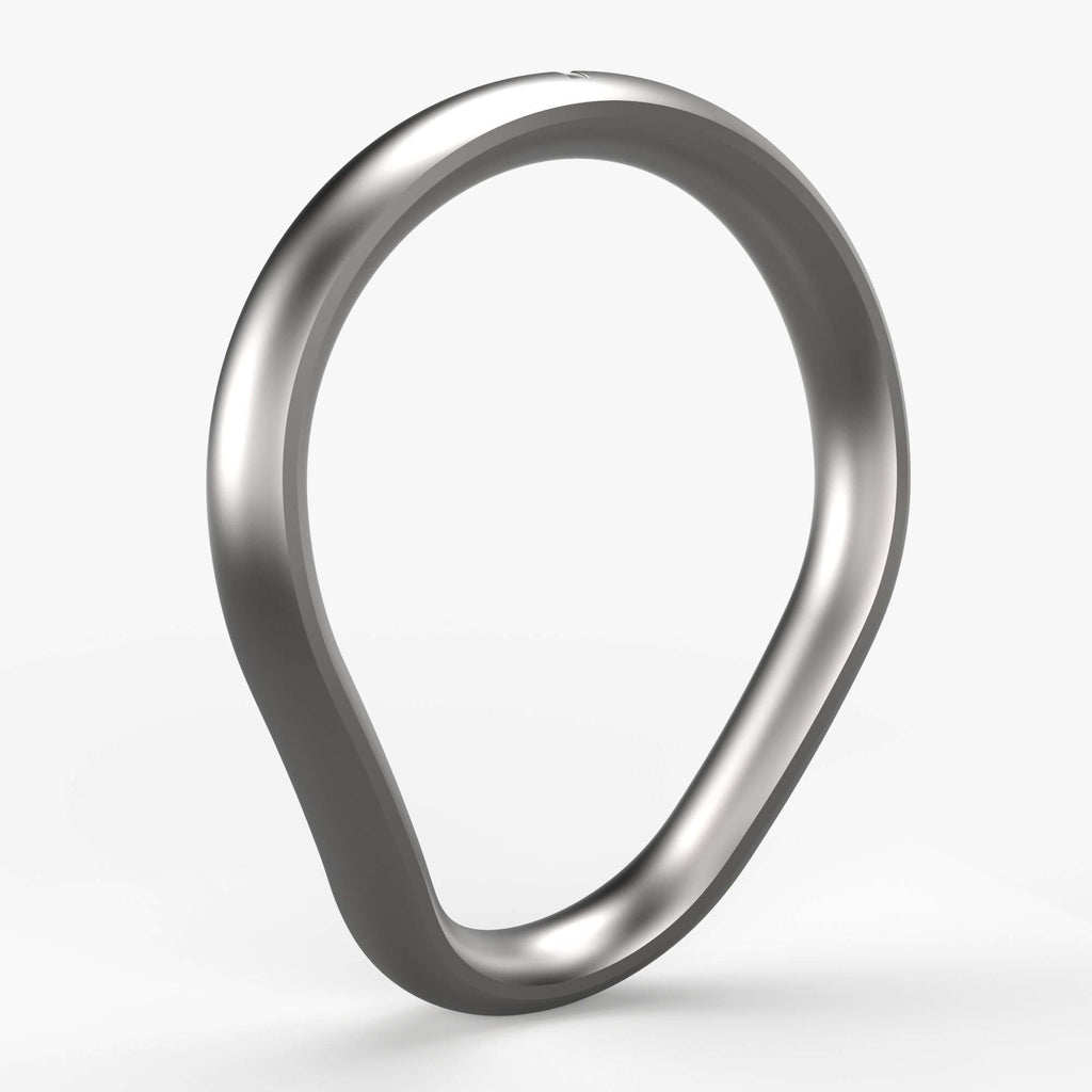 Primal:Fusion Matte Stainless Steel Cock Ring – Primal Rings